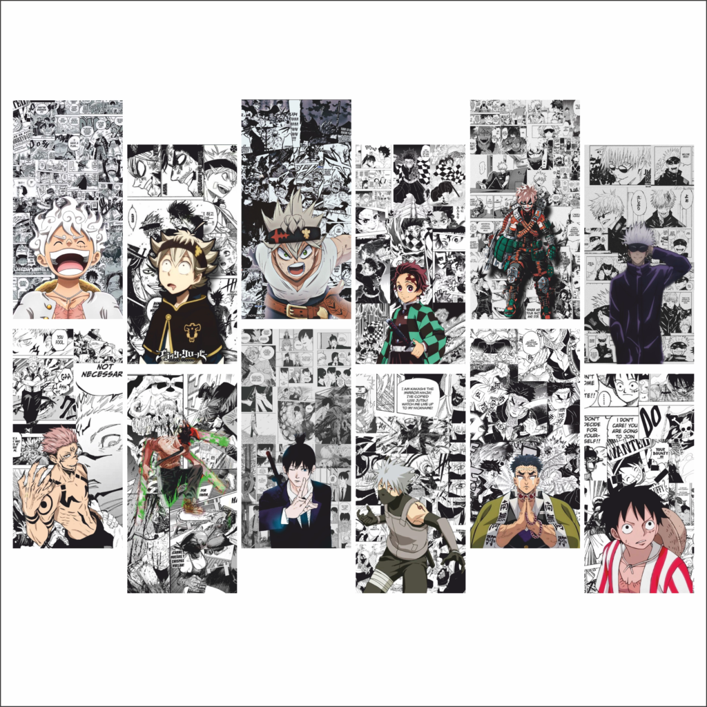 Scene Kit – Anime Posters Kit (6x12 Inch) by Buddio