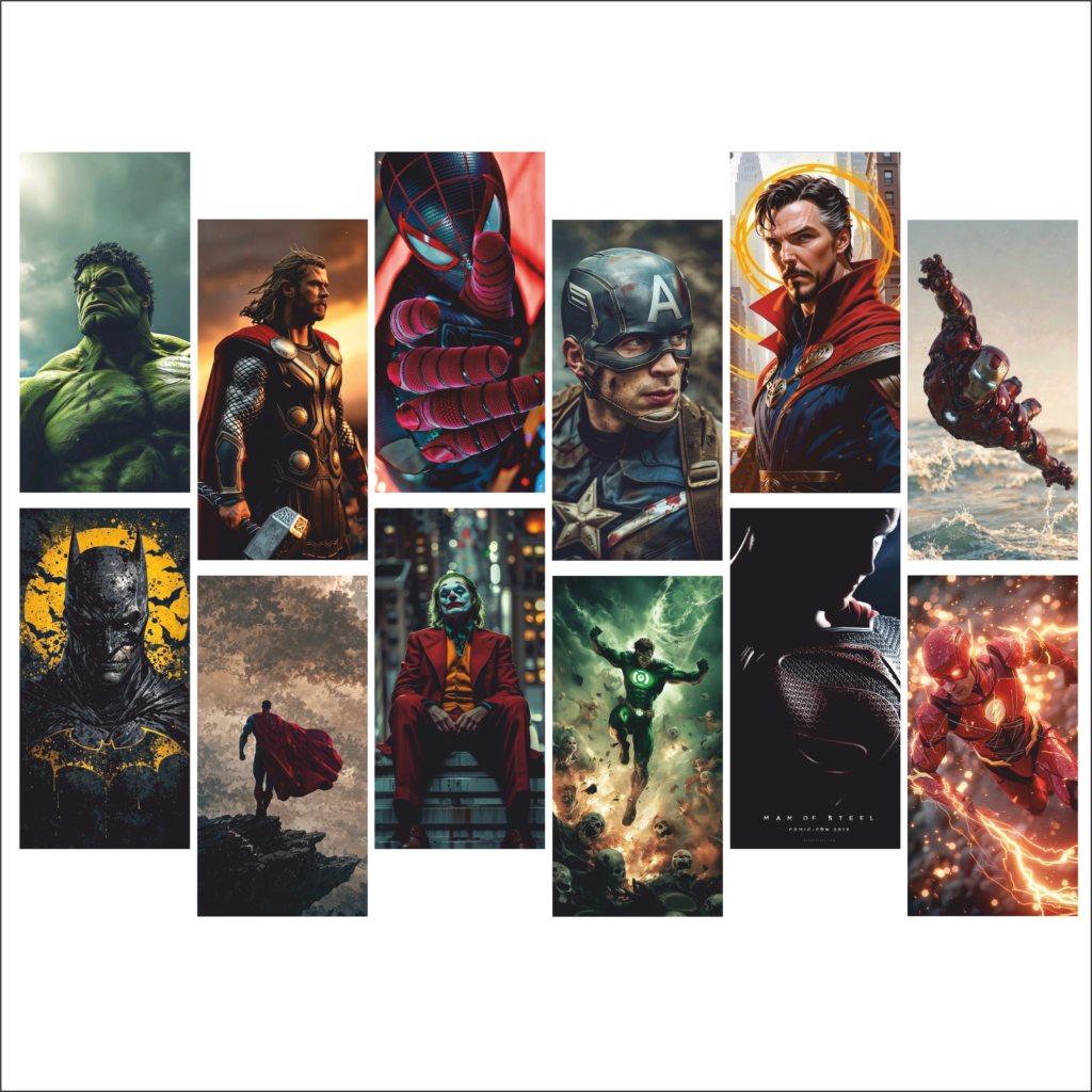 Scene Kit – Movie Posters Kit (6x12 Inch) by Buddio